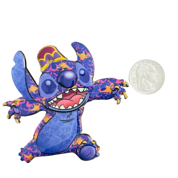 Disney | Jewelry | Stitch As Aladdin Disney Stitch Crashes Disney Pin ...